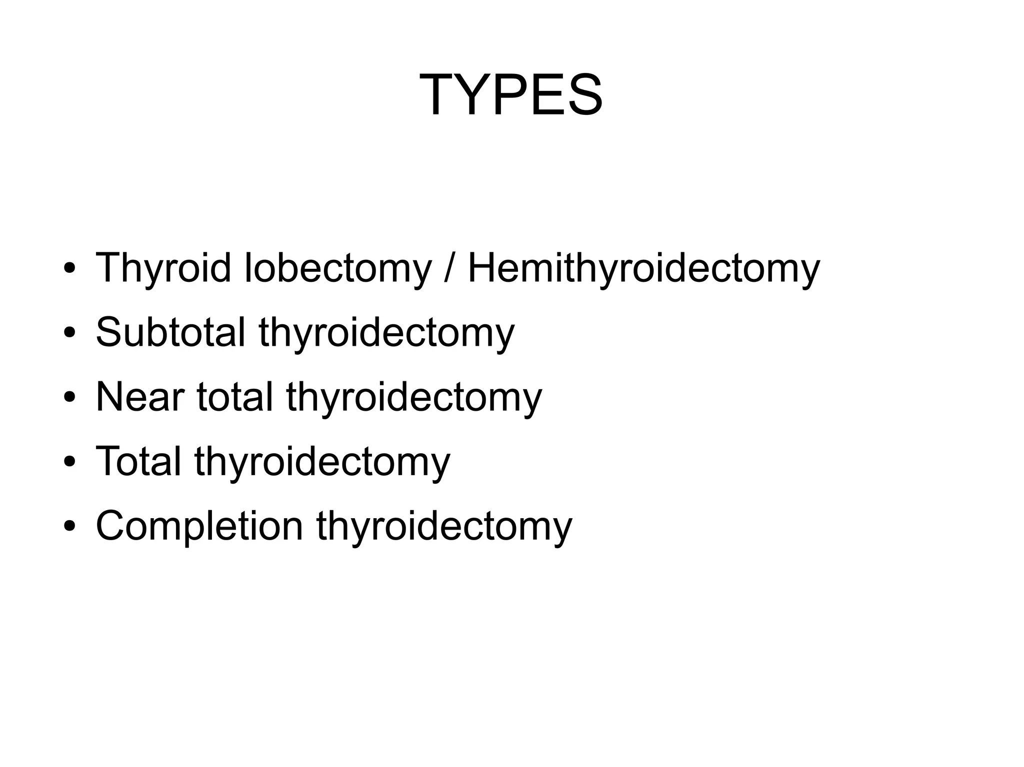 Thyroidectomy | ODP