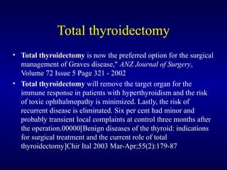 Total Open Thyroidectomy Techniqueslecture.ppt