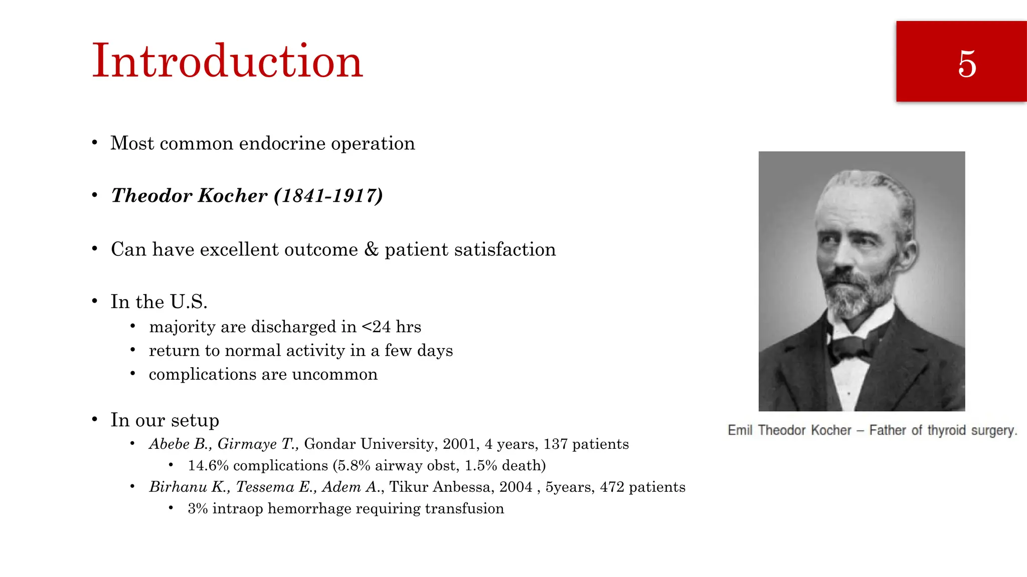 Thyroidectomy Minilik Seminar Ppttechniques Of Thyroidectomy