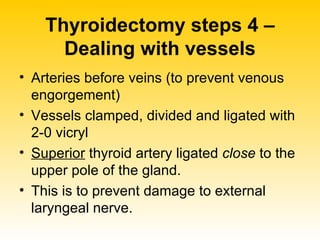 Thyroidectomy for Nursing Students | PPT
