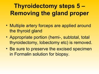 Thyroidectomy for Nursing Students | PPT