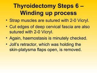 Thyroidectomy for Nursing Students | PPT