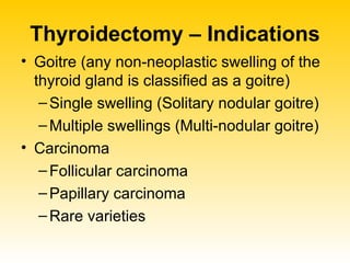 Thyroidectomy for Nursing Students | PPT
