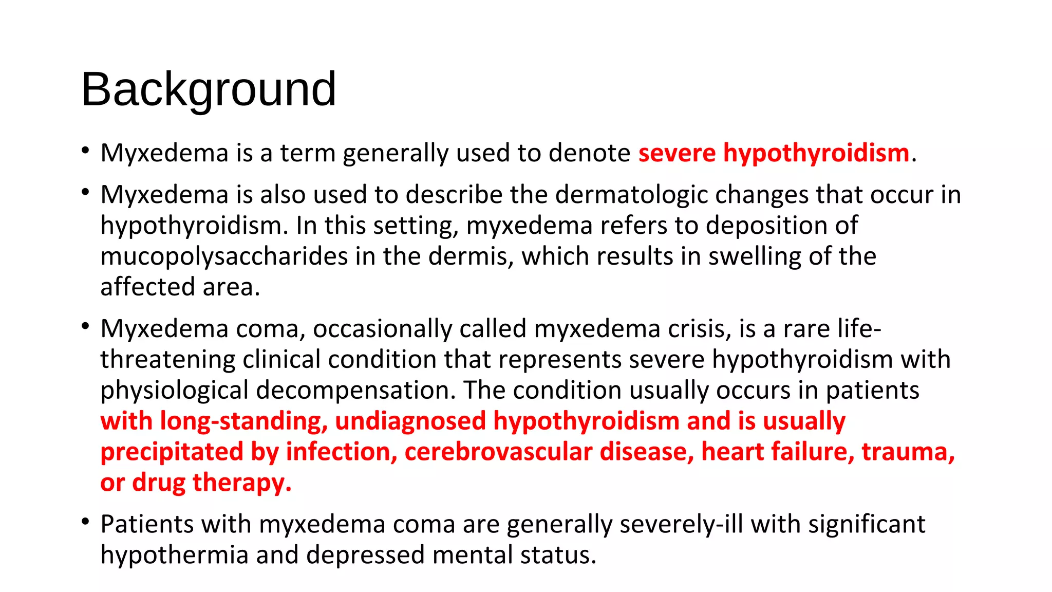 Thyroid emergencies | PPT