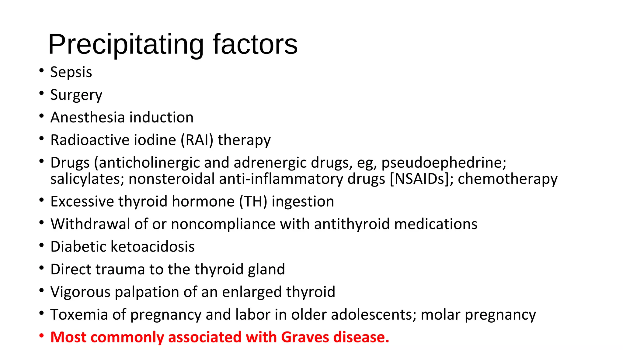 Thyroid emergencies | PPT