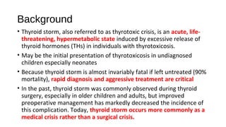 Thyroid emergencies | PPT