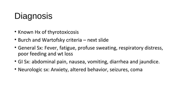 Thyroid emergencies | PPT