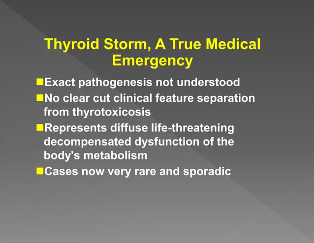 thyroid emergencies.ppt