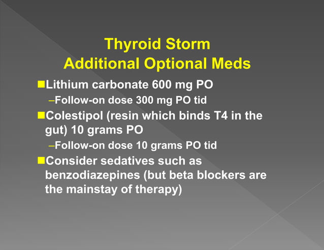 thyroid emergencies.ppt