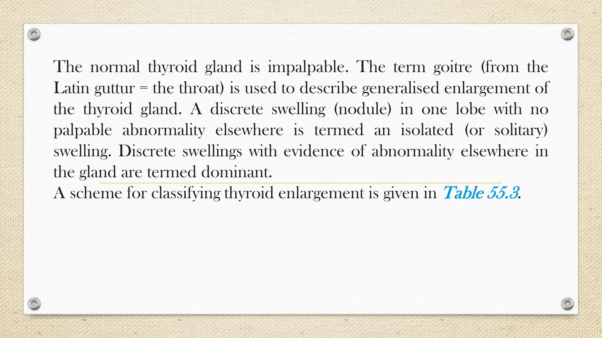 thyroid enlargment, goitre, including its types, causes, diagnosis ...