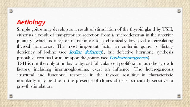 thyroid enlargment, goitre, including its types, causes, diagnosis ...