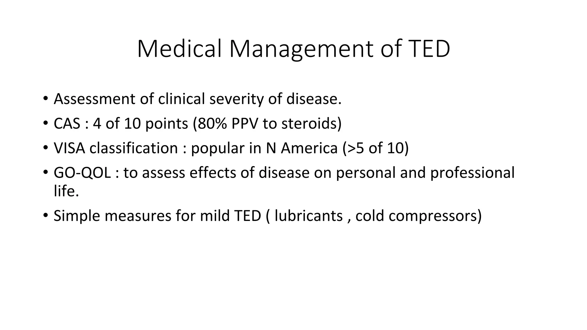 Thyroid eye disease ( Graves Ophthalmopathy ) | PPTX