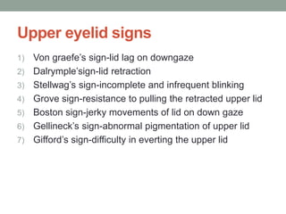 Thyroid eye disease | PPTX