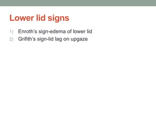 Thyroid eye disease | PPTX