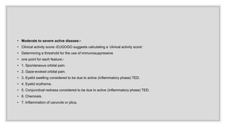 Thyroid eye disease | PPTX