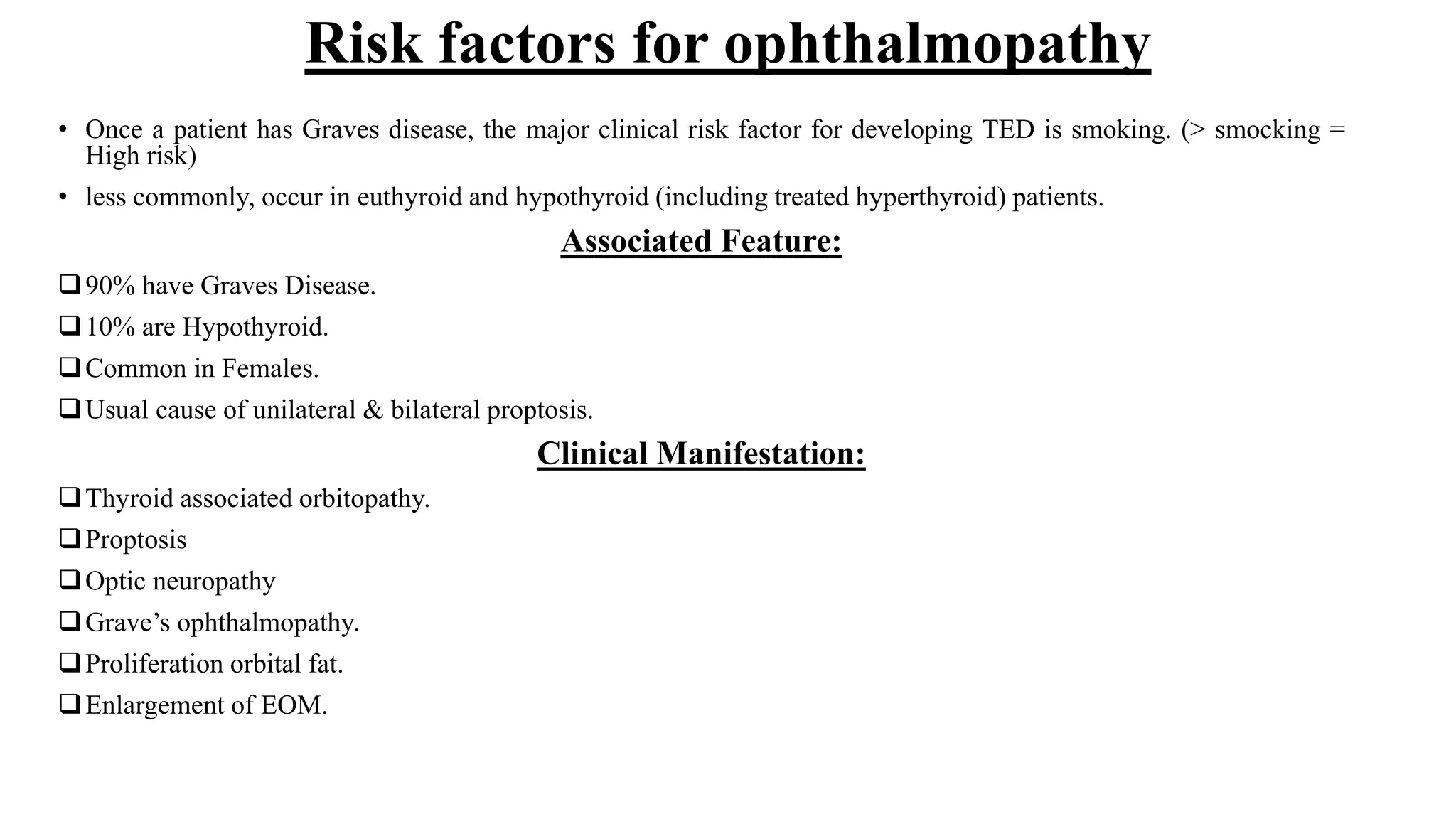Thyroid Eye Disease Pptx