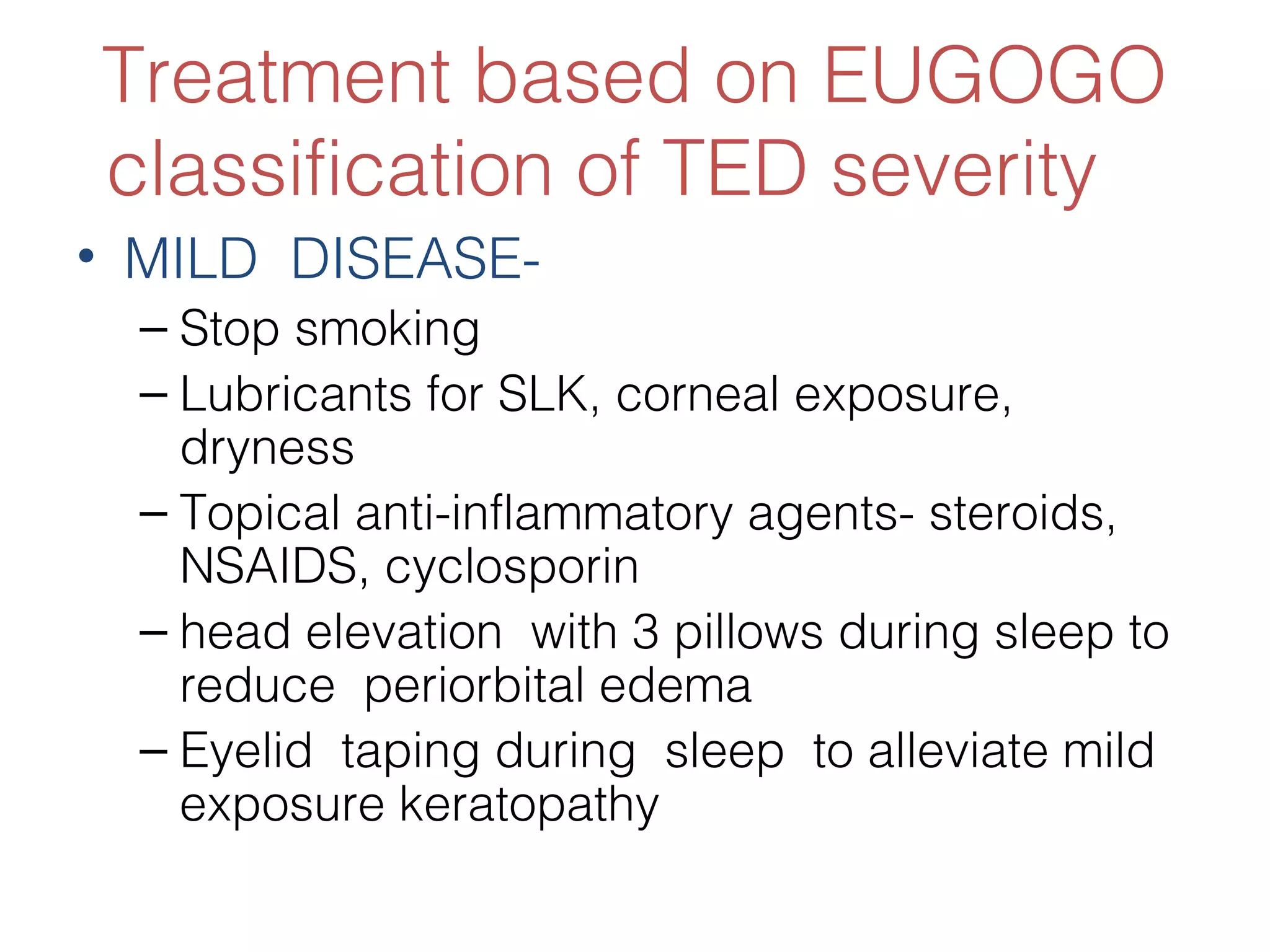 Thyroid eye disease presentation | PPT