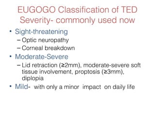 Thyroid eye disease presentation | PPT