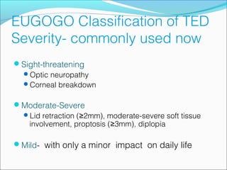 Thyroid eye disease presentation | PPT