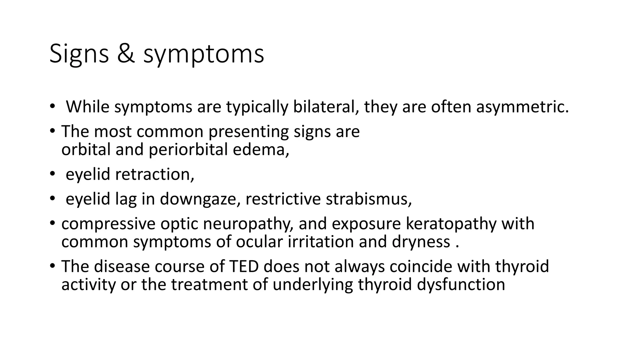 Thyroid eye diseases | PPTX