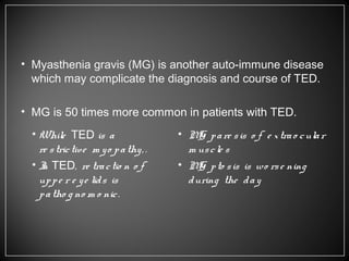 Thyroid eye diseases | PPT