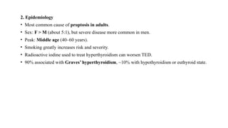 Thyroid Eye Disease Clinical presentation (TED).pptx