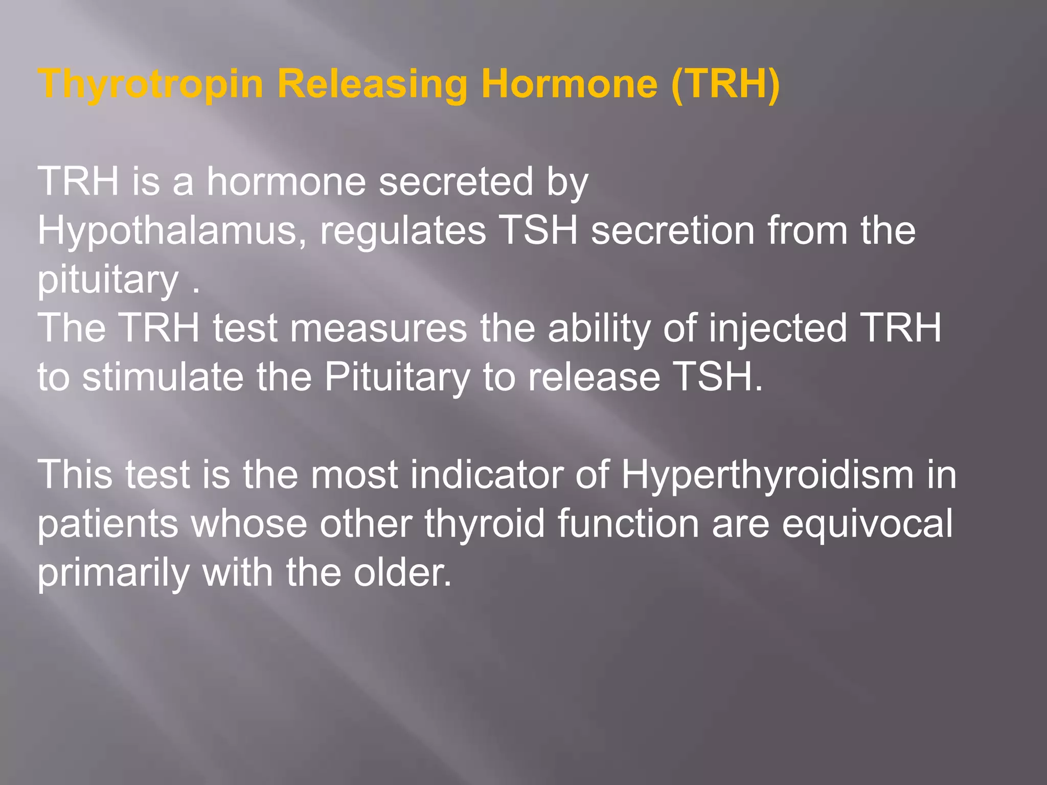 Thyroid function | PPTX