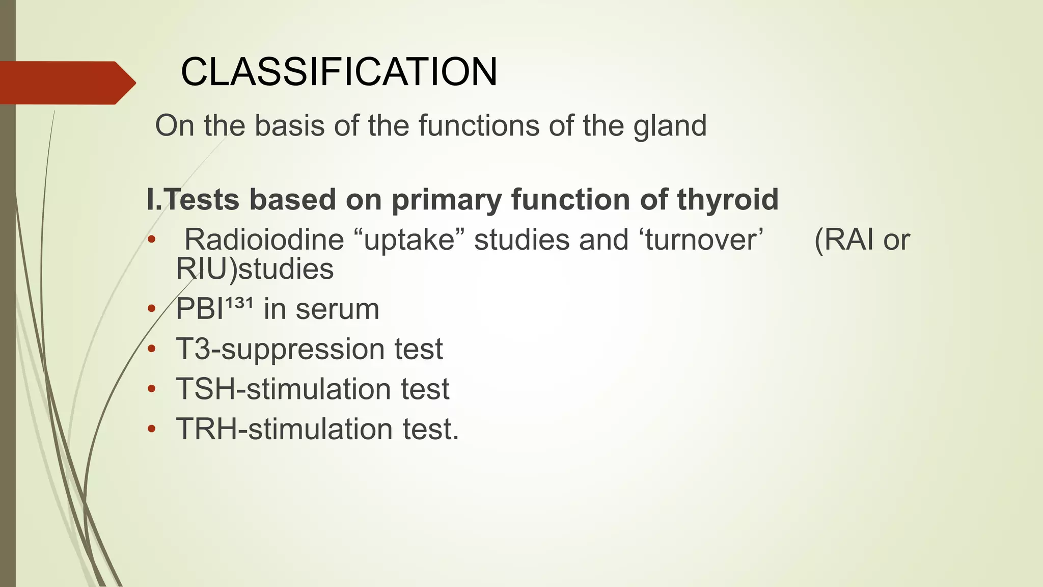 Thyroid Function Test Pptx
