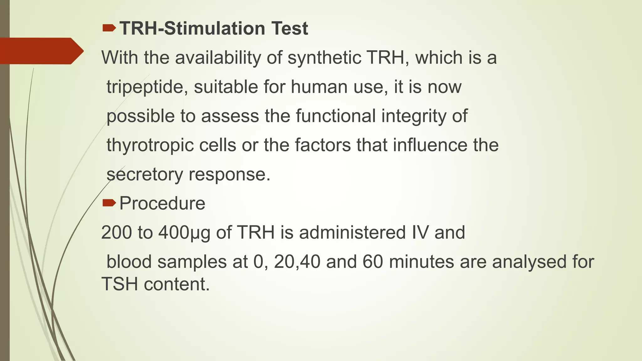 Thyroid function test | PPTX