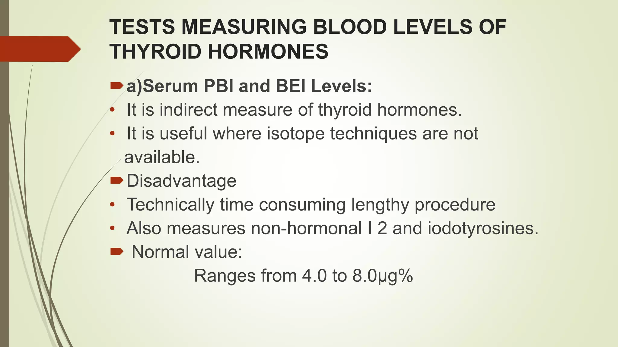 Thyroid function test | PPTX