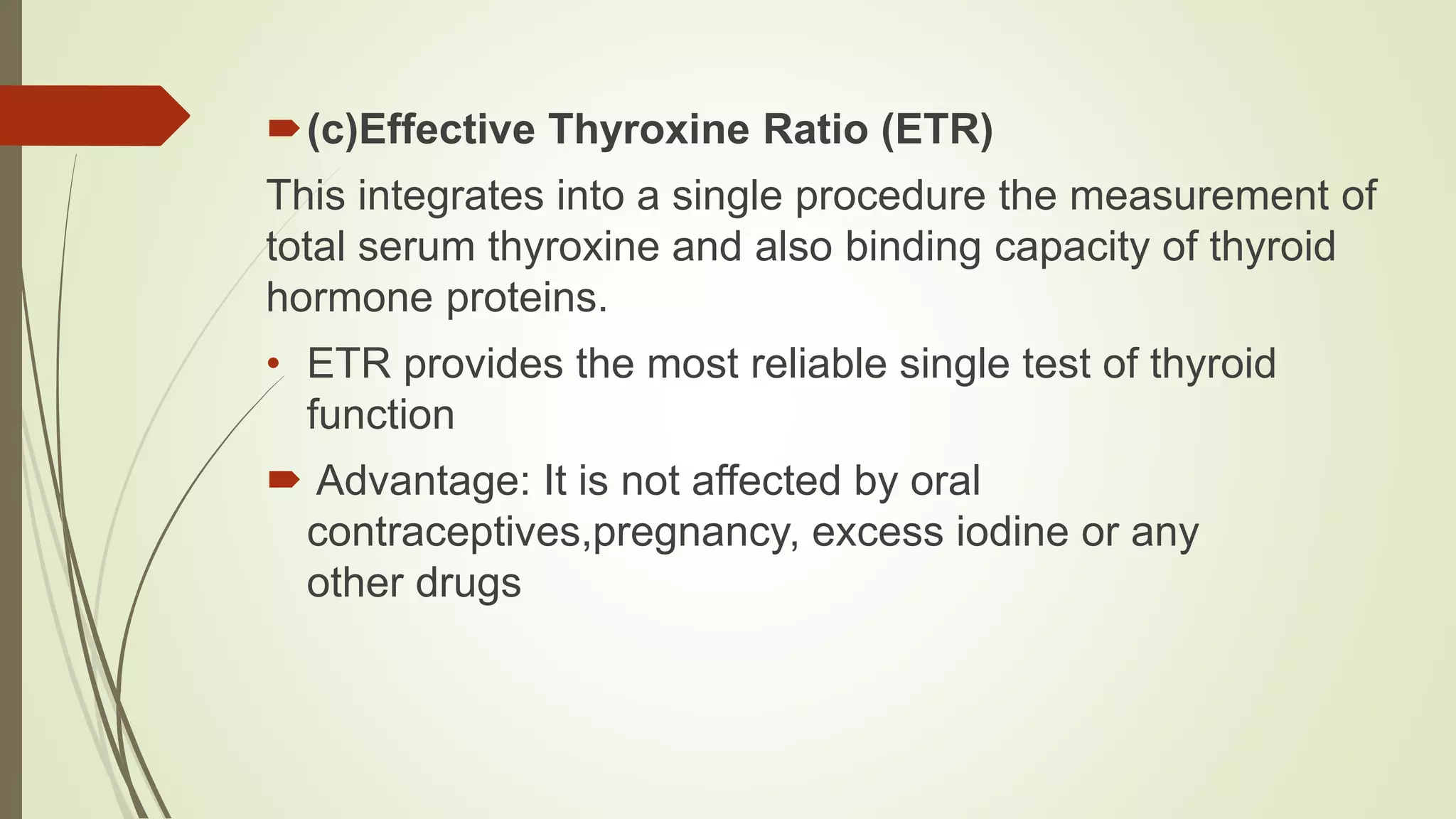 Thyroid function test | PPTX