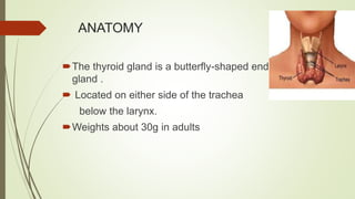 Thyroid function test | PPTX