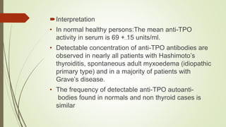Thyroid function test | PPTX