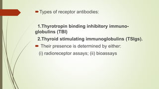 Thyroid function test | PPTX