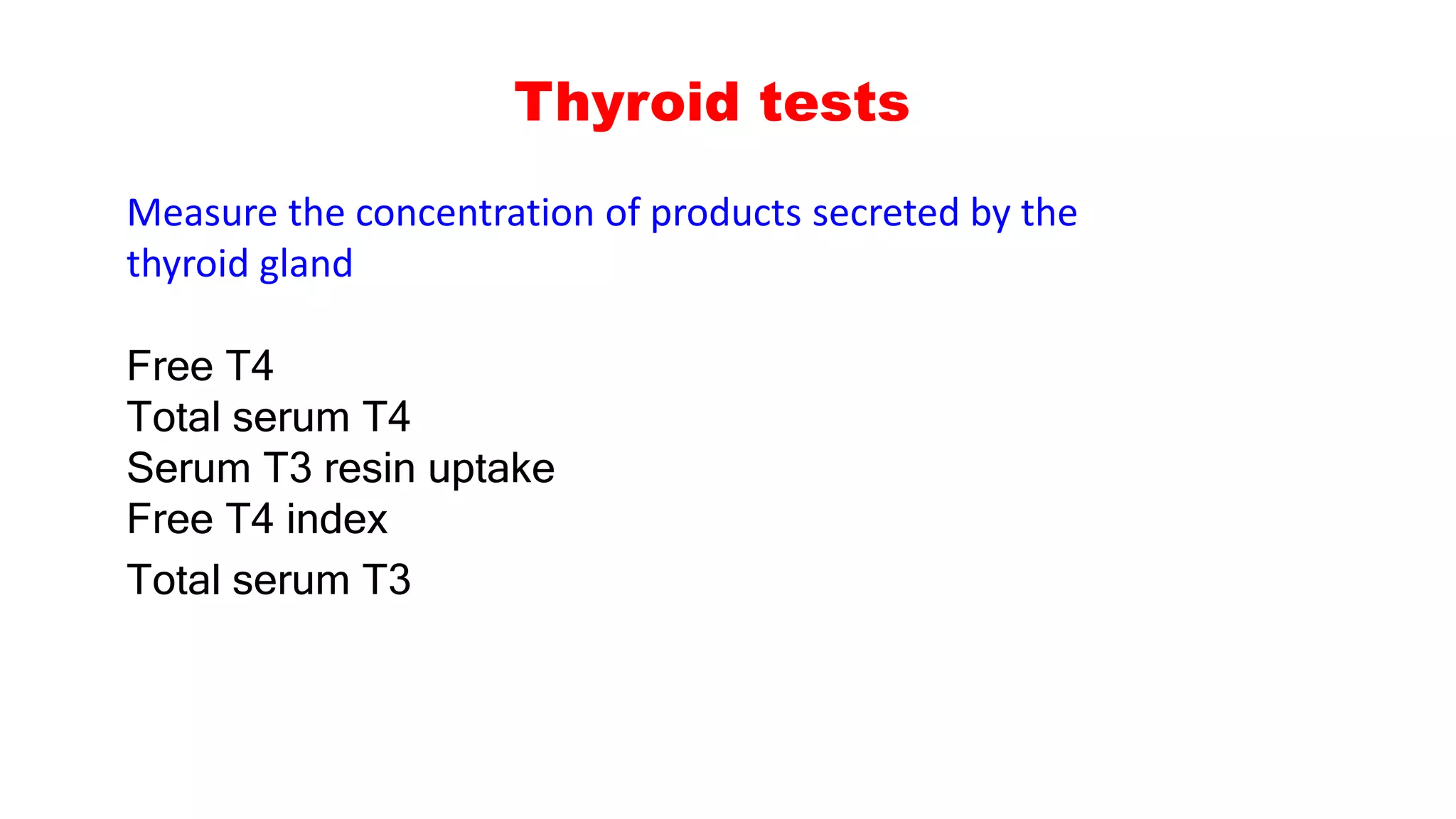 Thyroid function test- a detailed medical information | PPTX