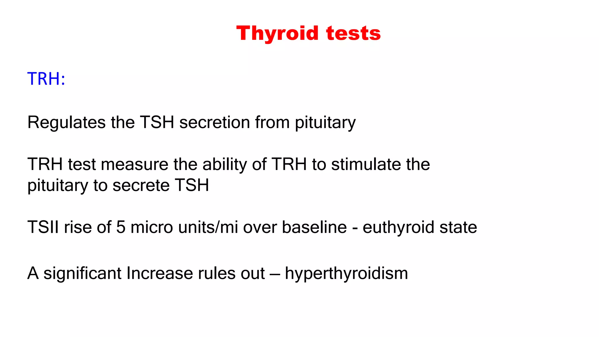 Thyroid function test- a detailed medical information | PPTX