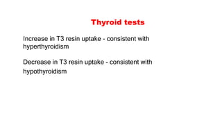 Thyroid function test- a detailed medical information | PPTX