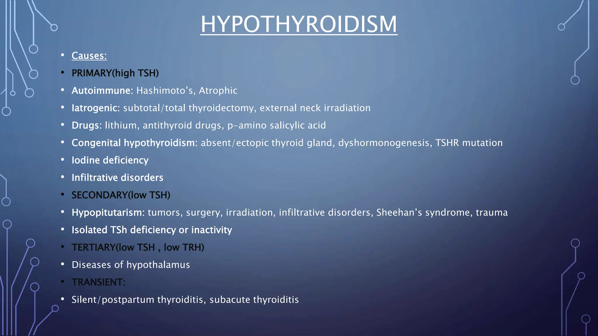THYROID FUNCTION TEST | PPTX