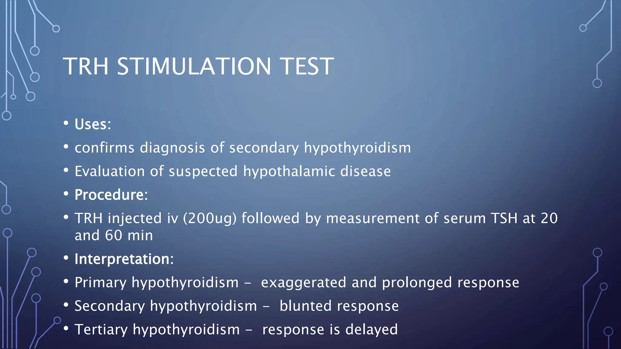 THYROID FUNCTION TEST | PPTX