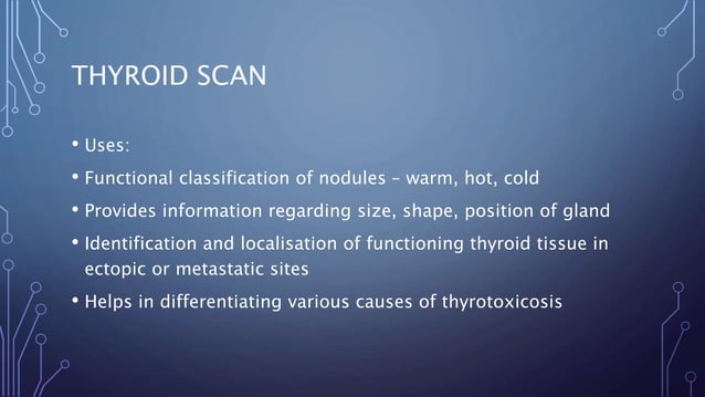 THYROID FUNCTION TEST | PPTX
