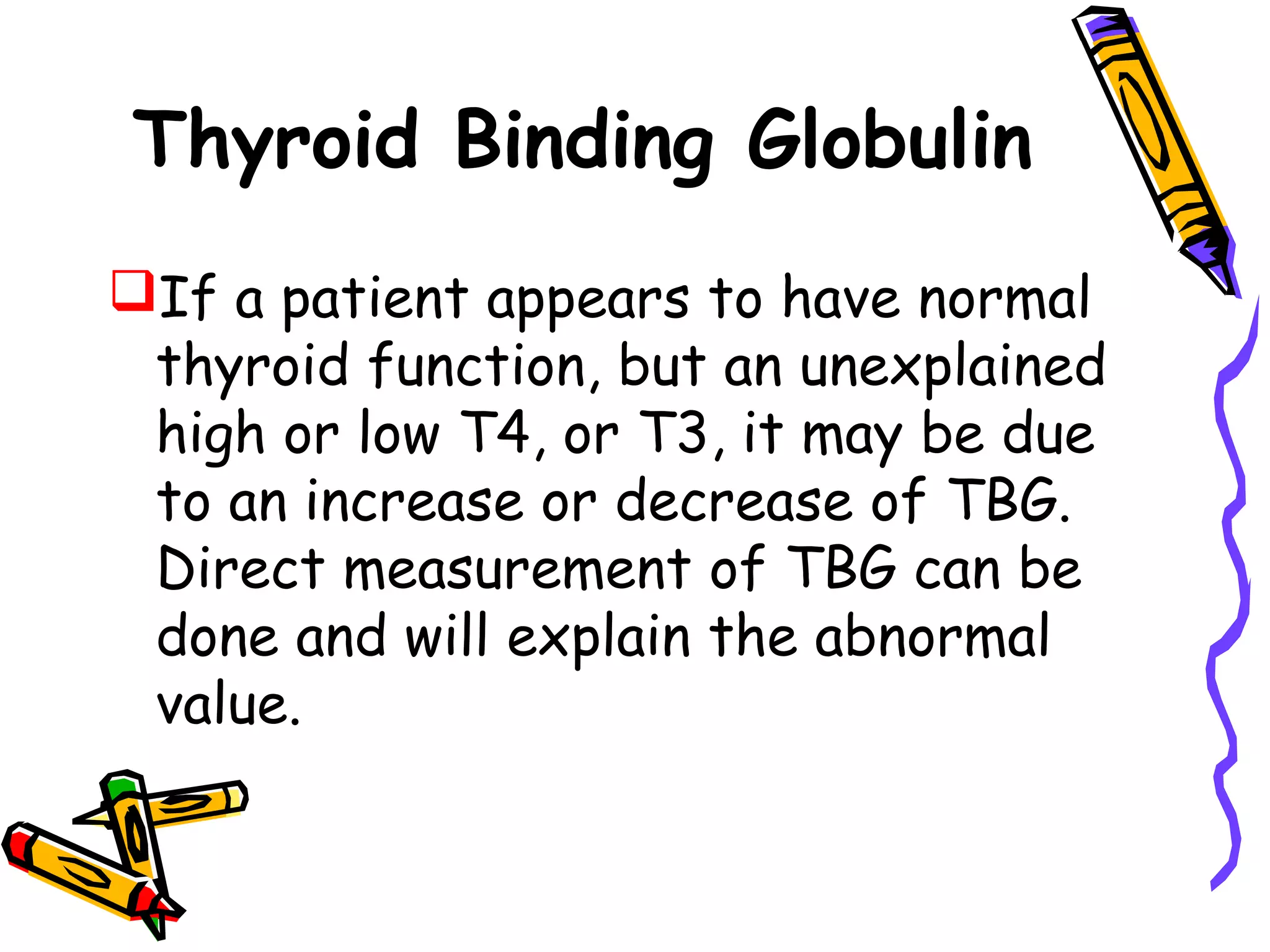DIFFICULTIES IN LAB. DIAGNOSIS OF THYROID DISEASE | PPT