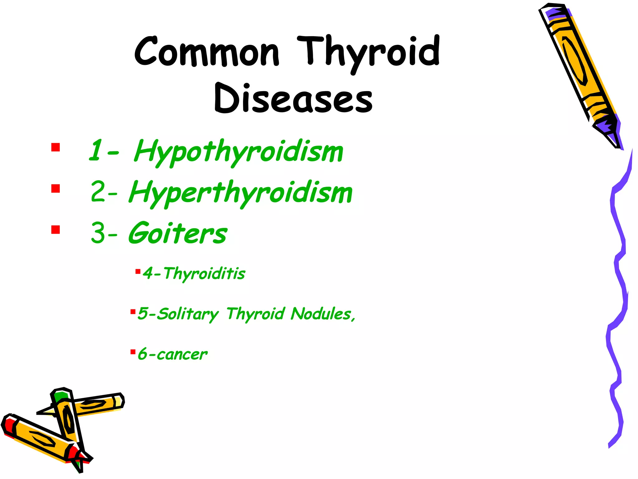 DIFFICULTIES IN LAB. DIAGNOSIS OF THYROID DISEASE | PPT