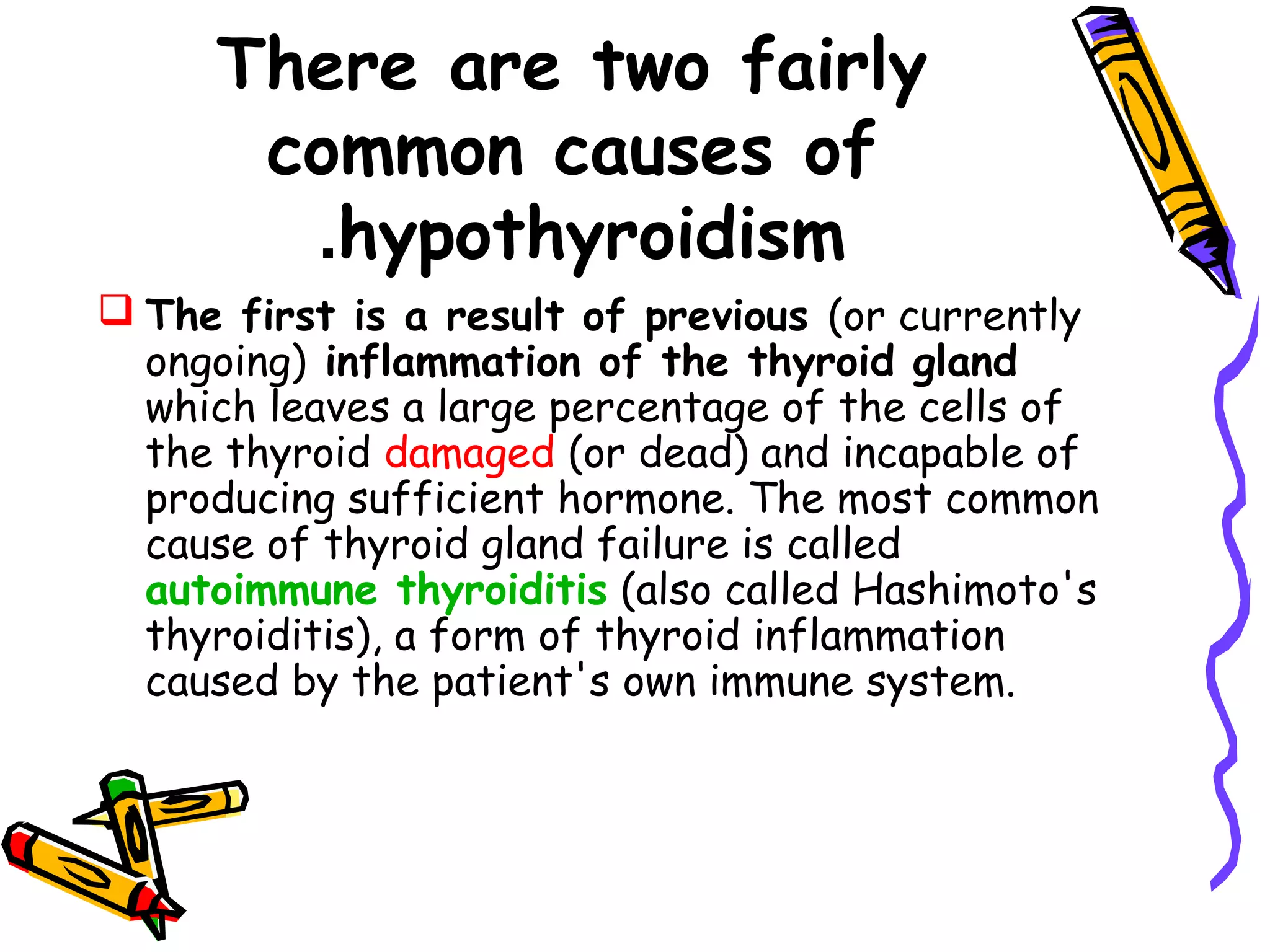 DIFFICULTIES IN LAB. DIAGNOSIS OF THYROID DISEASE | PPT