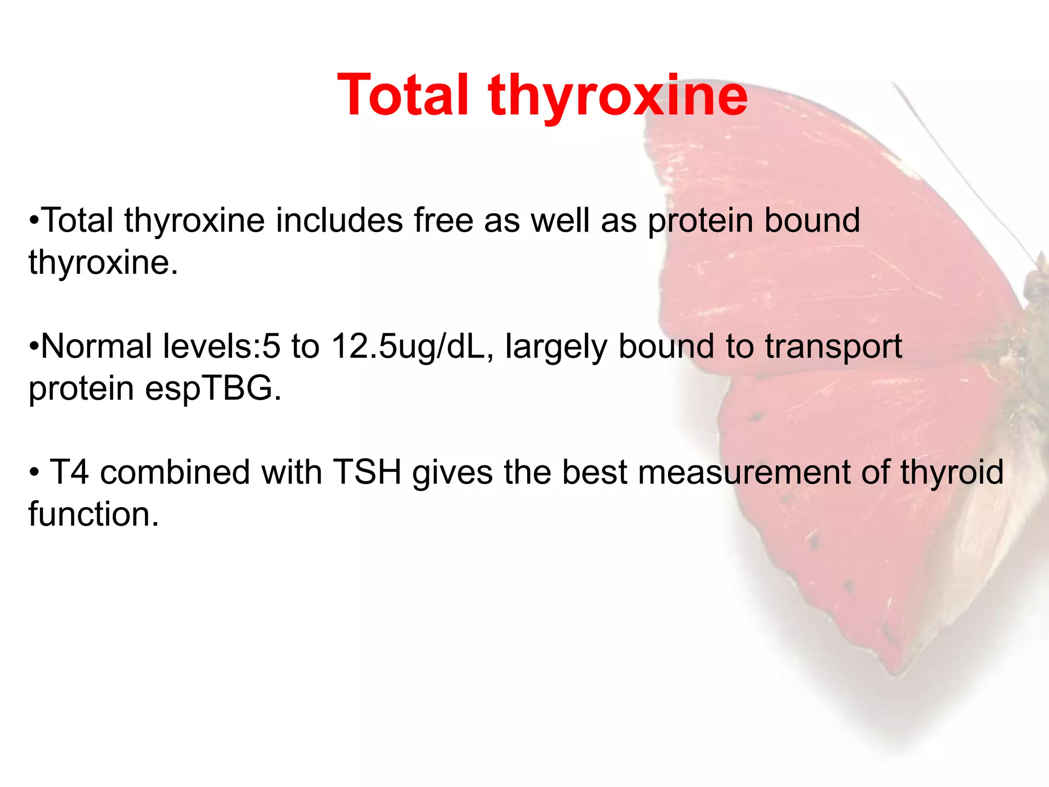 Thyroid function tests | PPTX