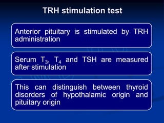 Thyroid function tests | PPTX