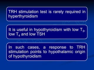 Thyroid function tests | PPTX