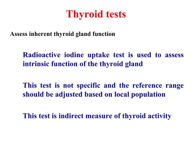 Thyroid Function Tests.ppt