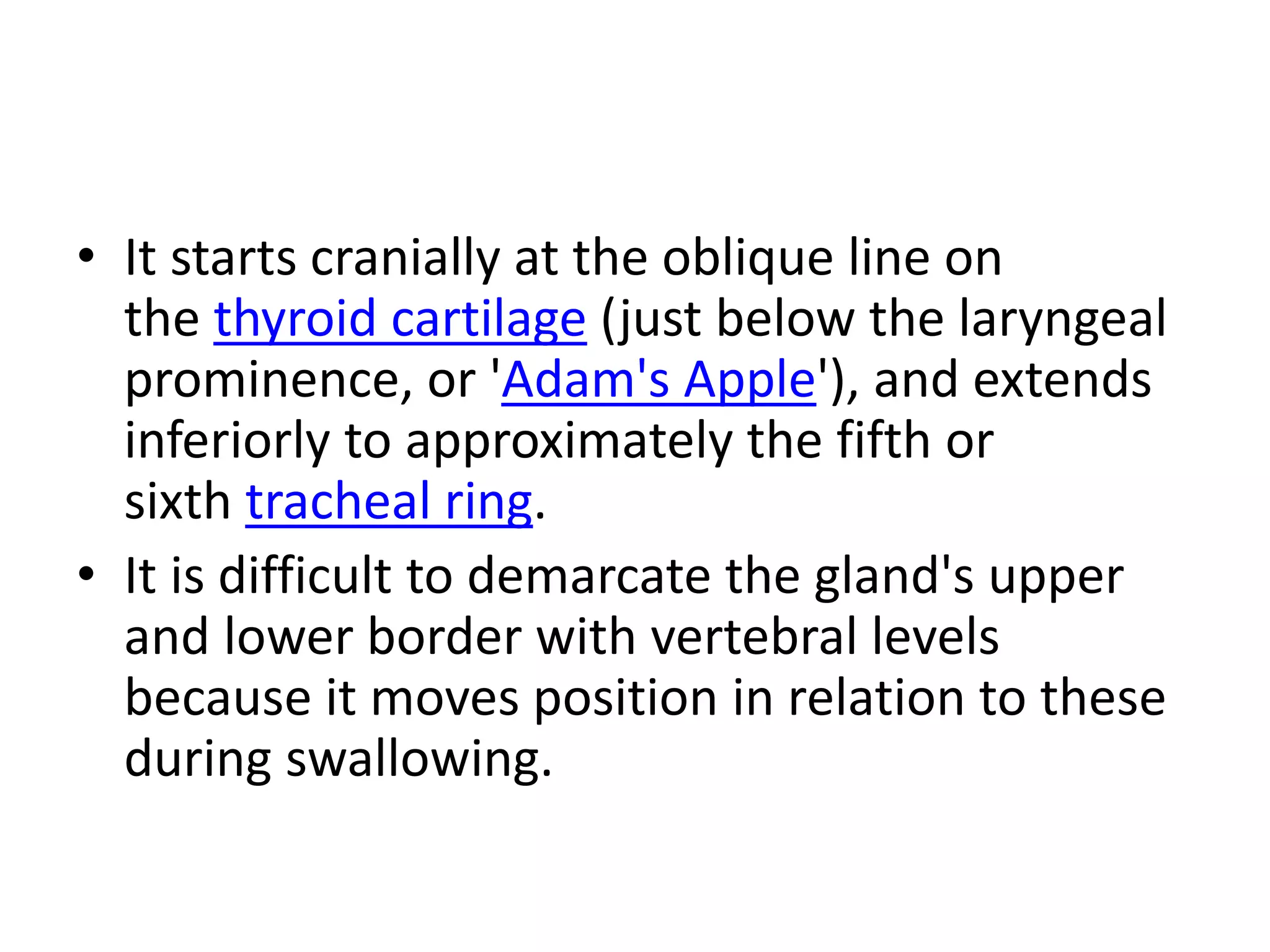 Thyroid gland | PPTX