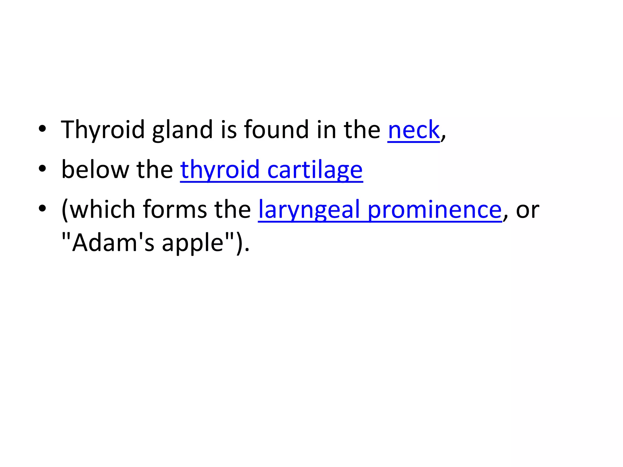 Thyroid gland | PPTX