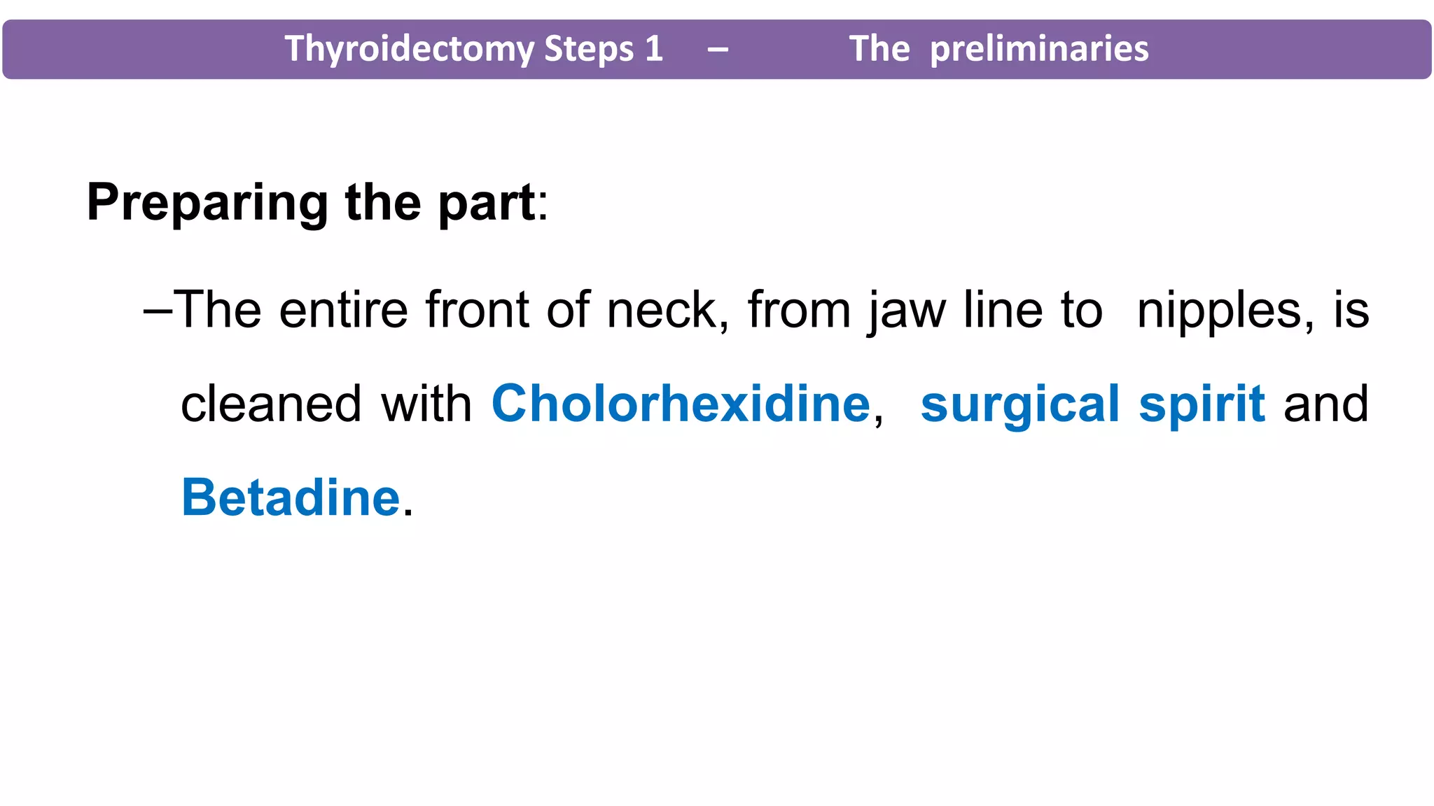 Thyroidectomy | PPTX